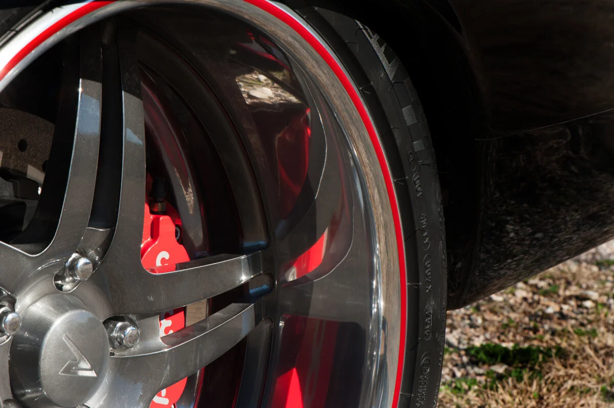 Install Pics - Red Rimstripes — Tapeworks Graphics