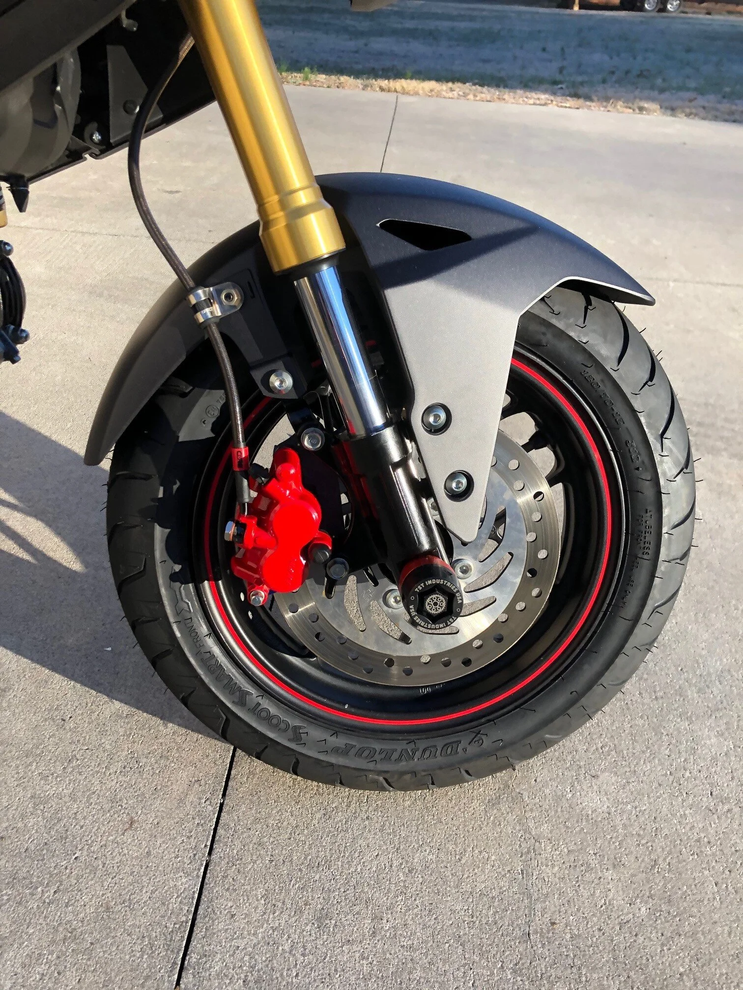 Install Pics - Red Rimstripes — Tapeworks Graphics