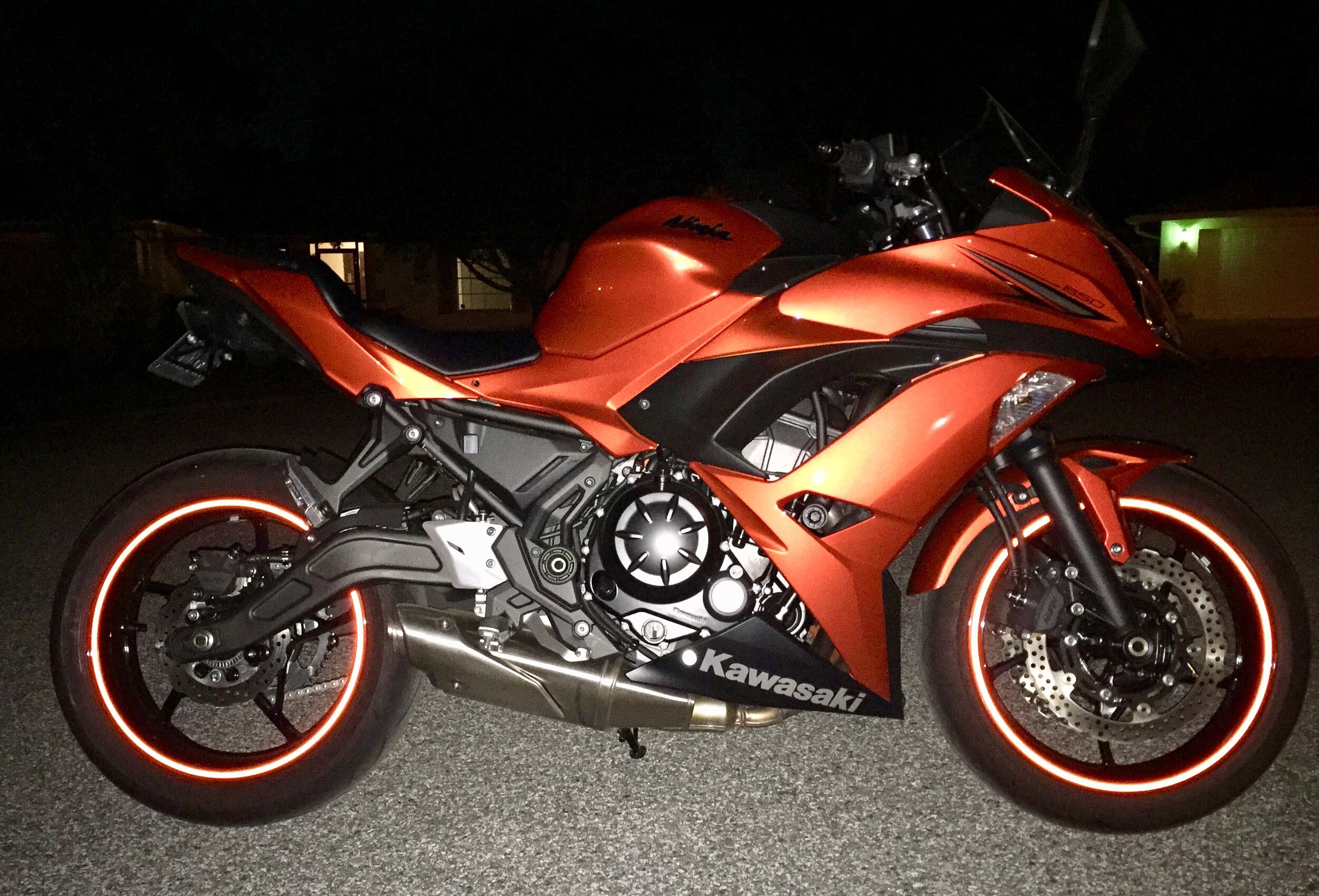 Install Pics - Orange Rimstripes — Tapeworks Graphics