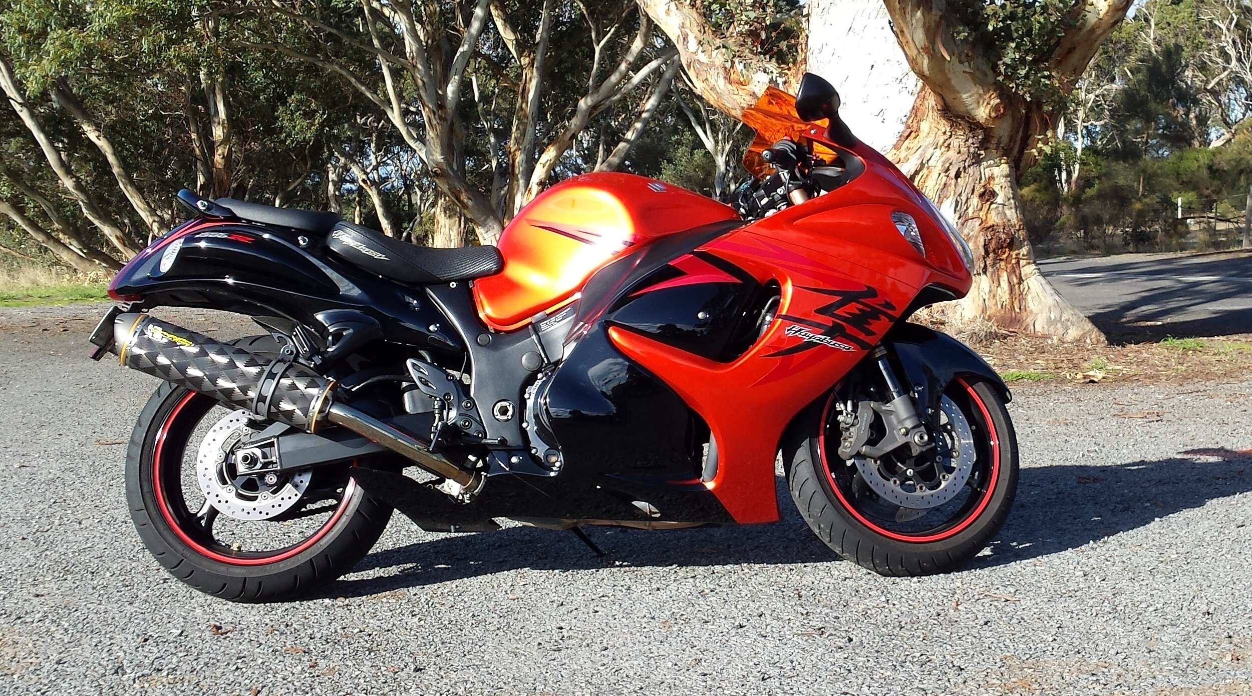 Install Pics - Orange Rimstripes — Tapeworks Graphics