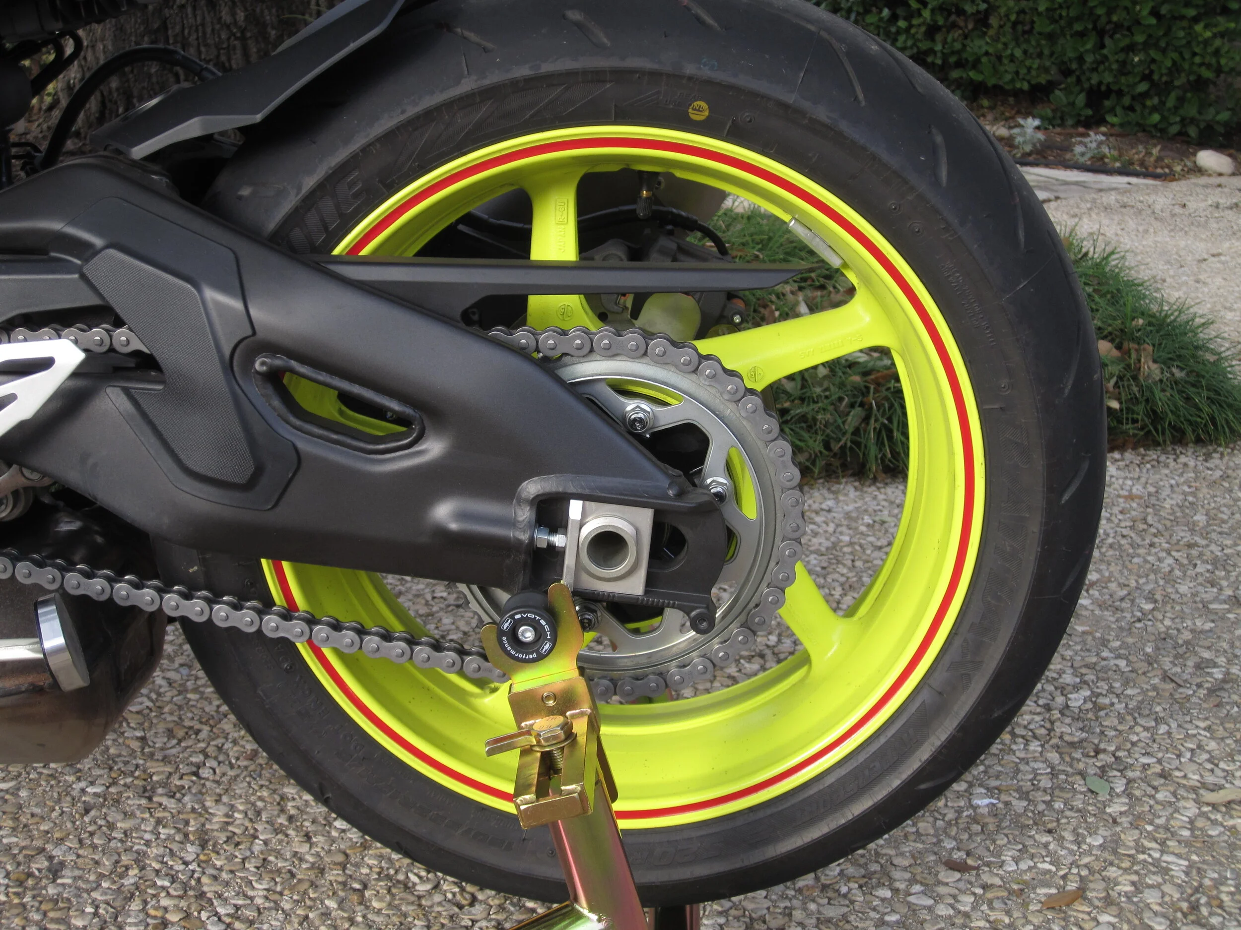 Install Pics - Red Rimstripes — Tapeworks Graphics