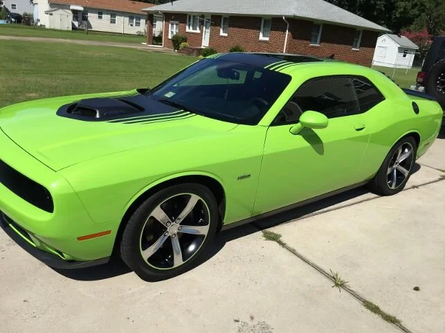 Install Pics - Green Rimstripes — Tapeworks Graphics