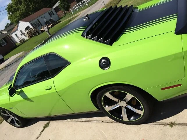 Install Pics - Green Rimstripes — Tapeworks Graphics