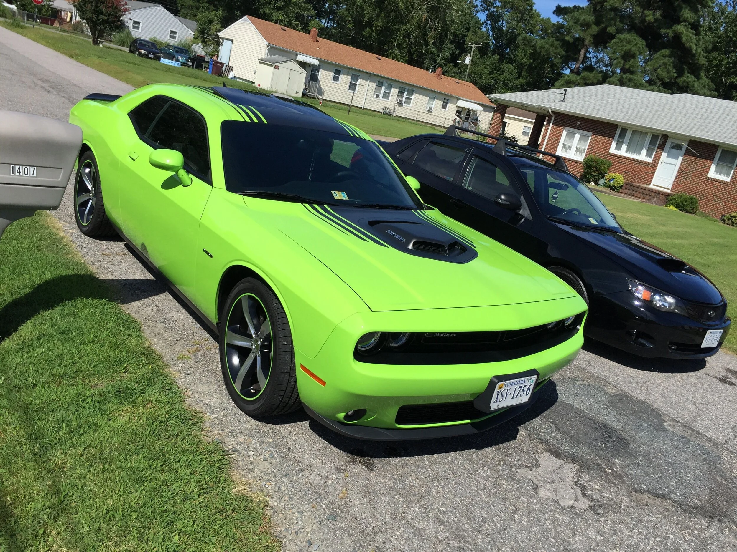 Install Pics - Green Rimstripes — Tapeworks Graphics
