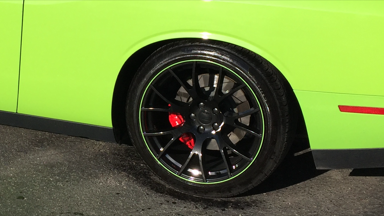 Install Pics - Green Rimstripes — Tapeworks Graphics