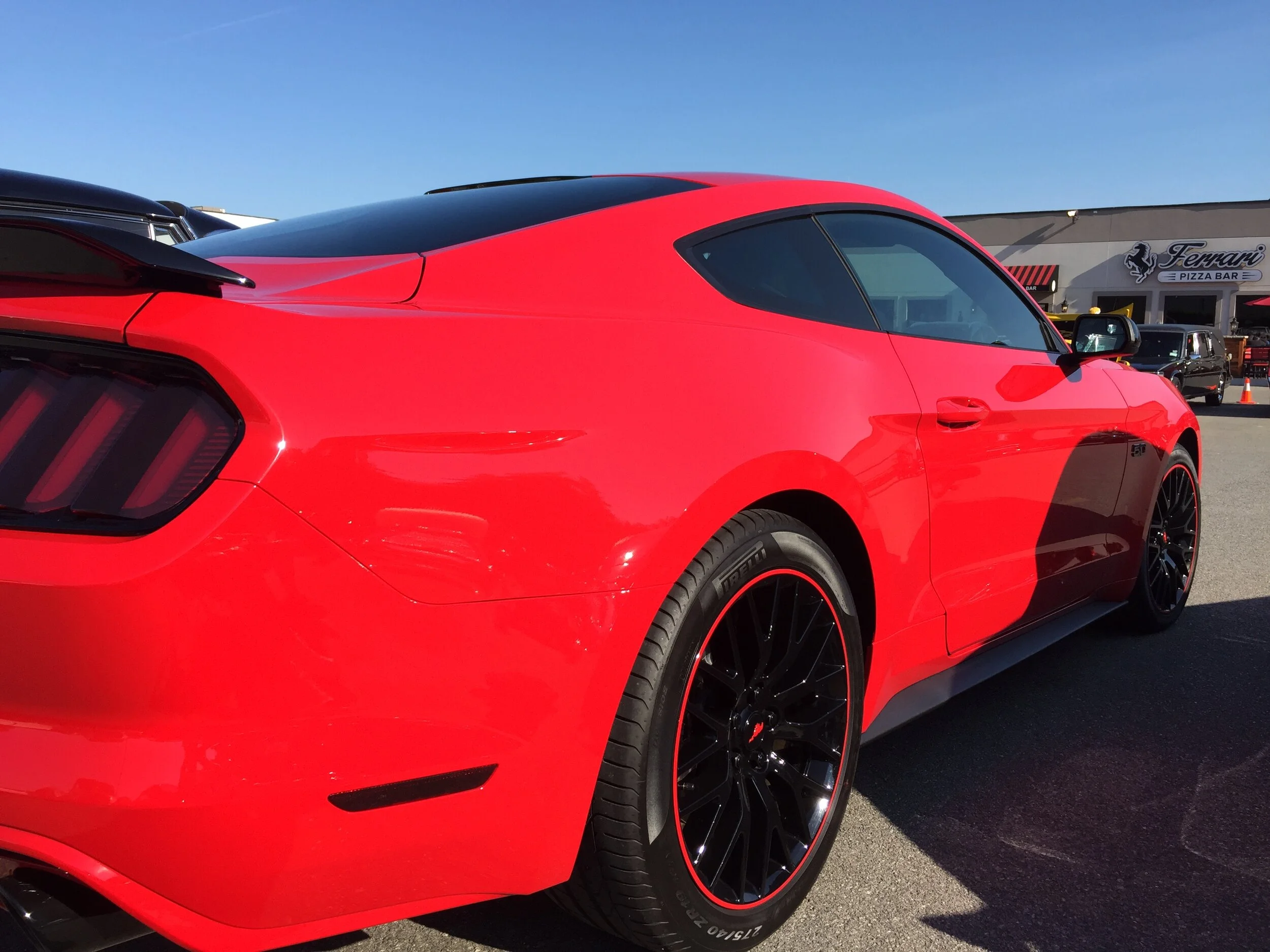 Install Pics - Red Rimstripes — Tapeworks Graphics
