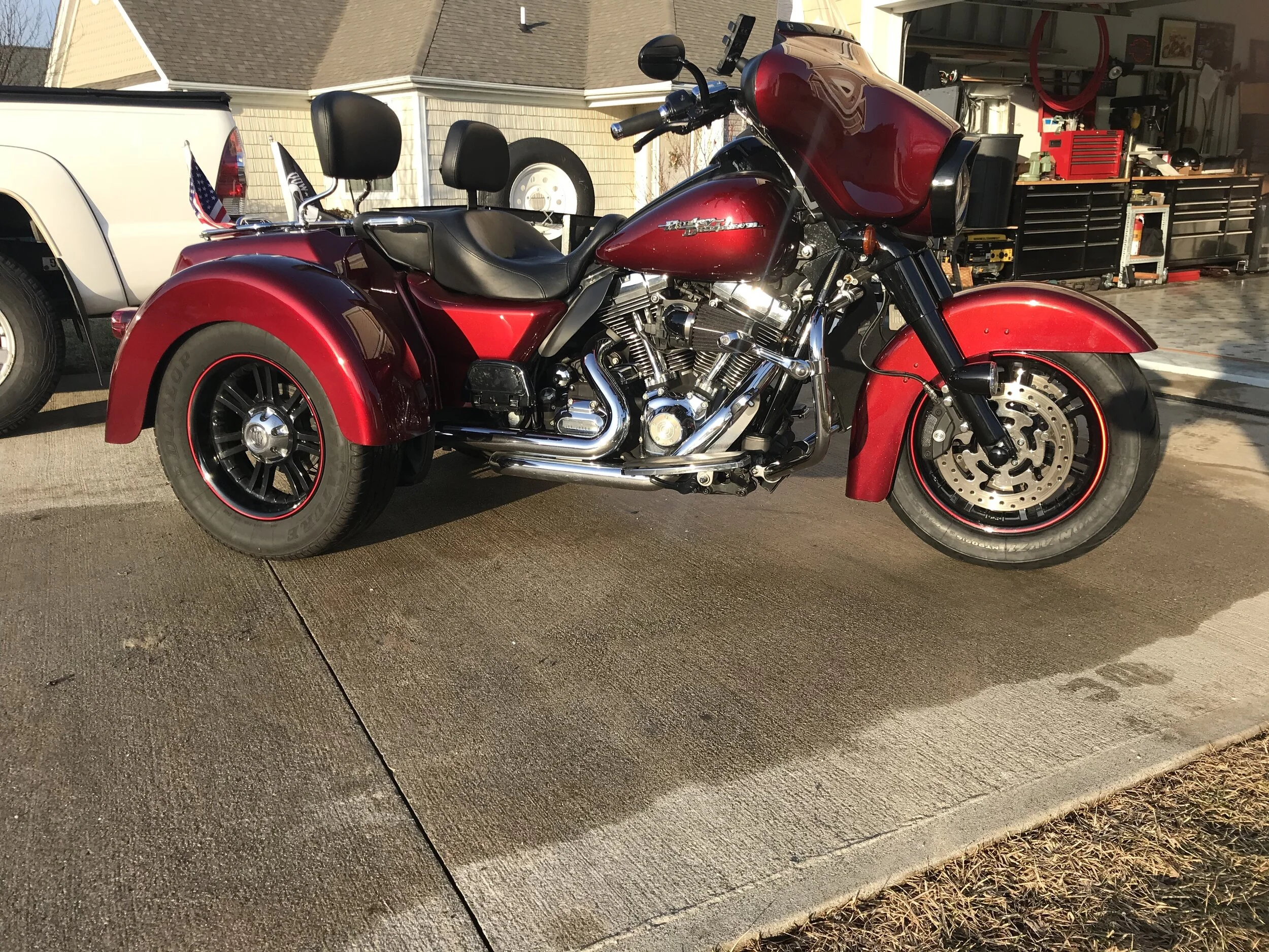 Install Pics - Red Rimstripes — Tapeworks Graphics