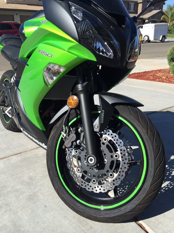 Install Pics - Green Rimstripes — Tapeworks Graphics