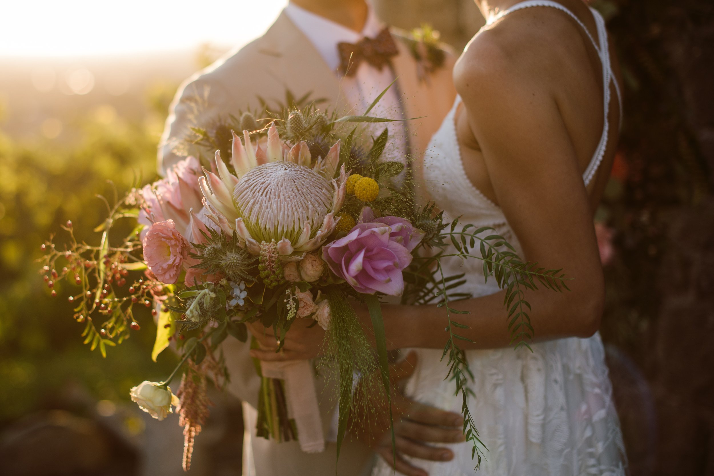 Hannah + Valerio’s boho vineyard wedding in Rome — La Lista