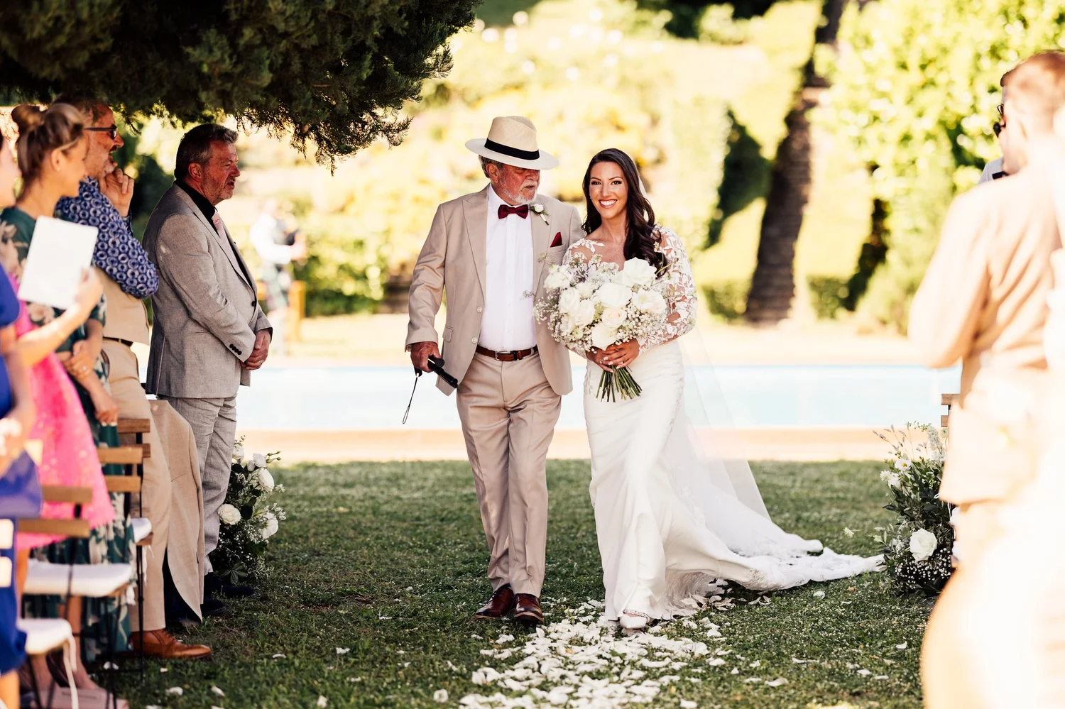 Jamie + Mark’s lively Tuscan wedding — La Lista