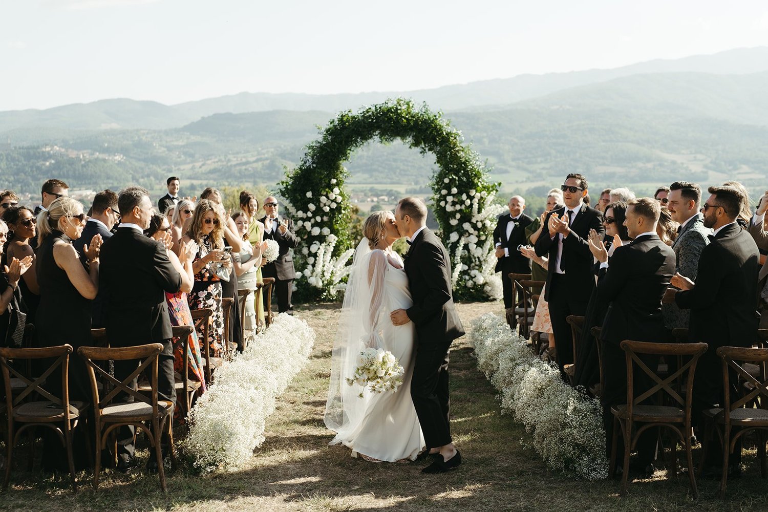 Ashley + Marty’s sunny May Tuscan wedding — La Lista