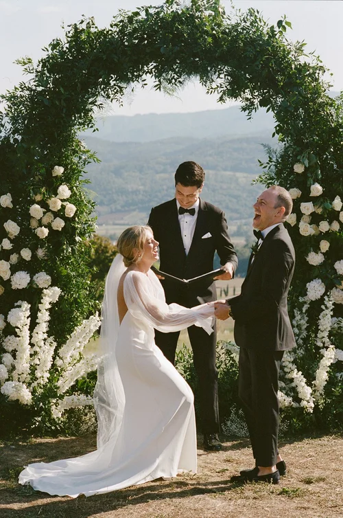 Ashley + Marty’s sunny May Tuscan wedding — La Lista