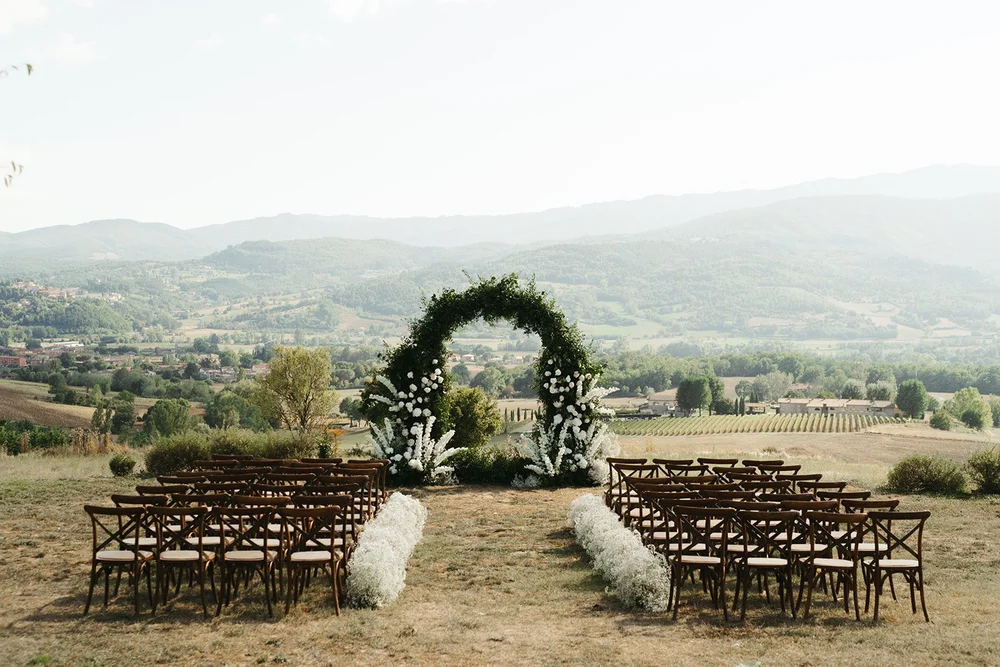 Ashley + Marty’s sunny May Tuscan wedding — La Lista