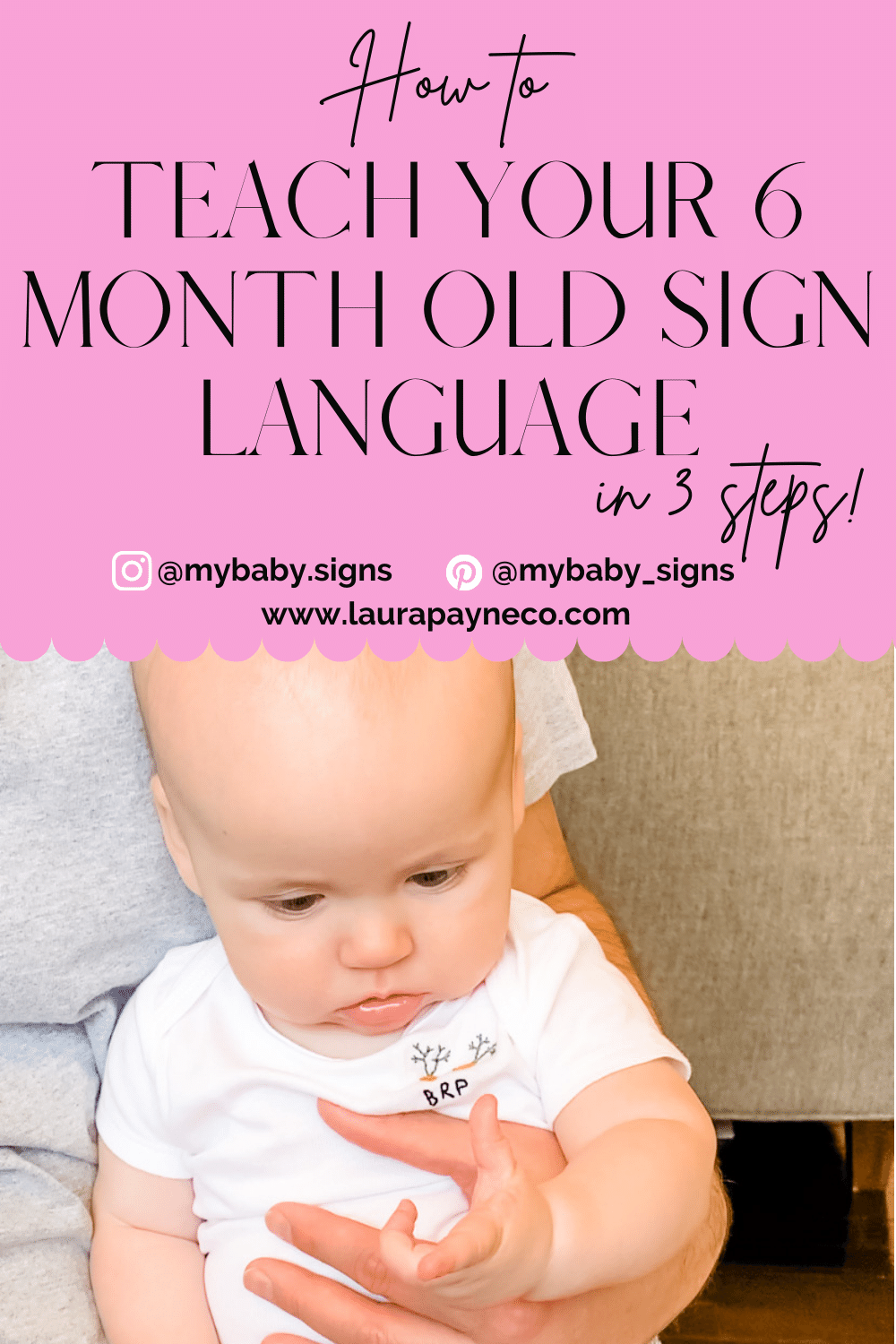 How To Teach Your 6 Month Old Baby Sign Language in Just 3 Steps 