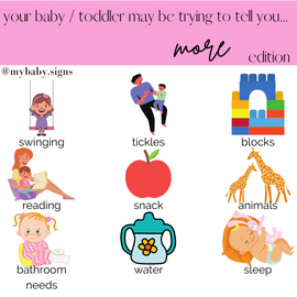Teach Your Baby Sign Language for “MORE” — Laura Payne Co