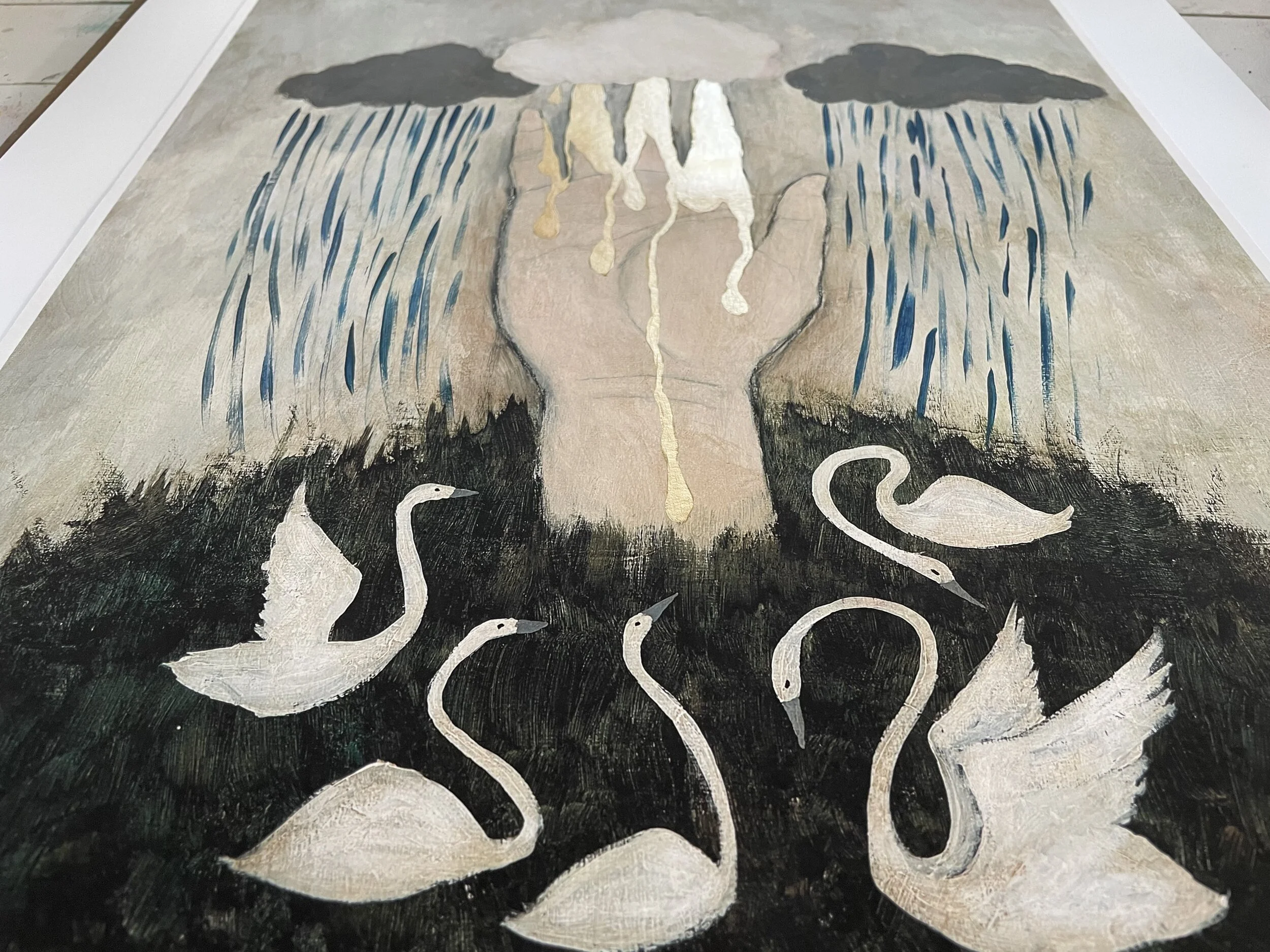 Enchanted Forest Wallpaper Mural — Rebecca Rebouché