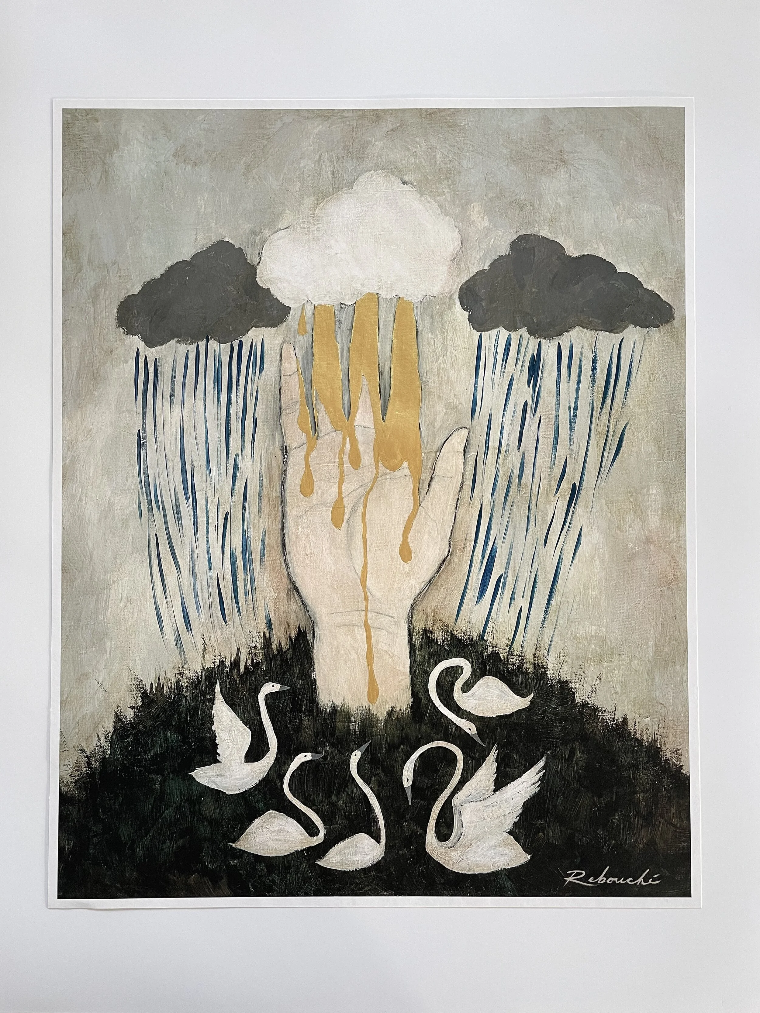 Enchanted Forest Wallpaper Mural — Rebecca Rebouché