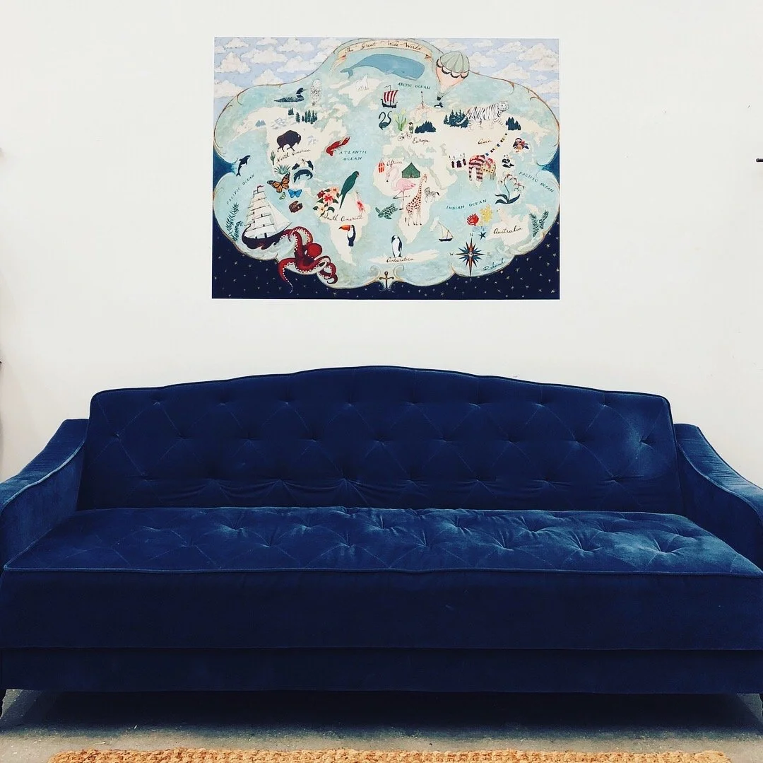 Enchanted Forest Wallpaper Mural — Rebecca Rebouché