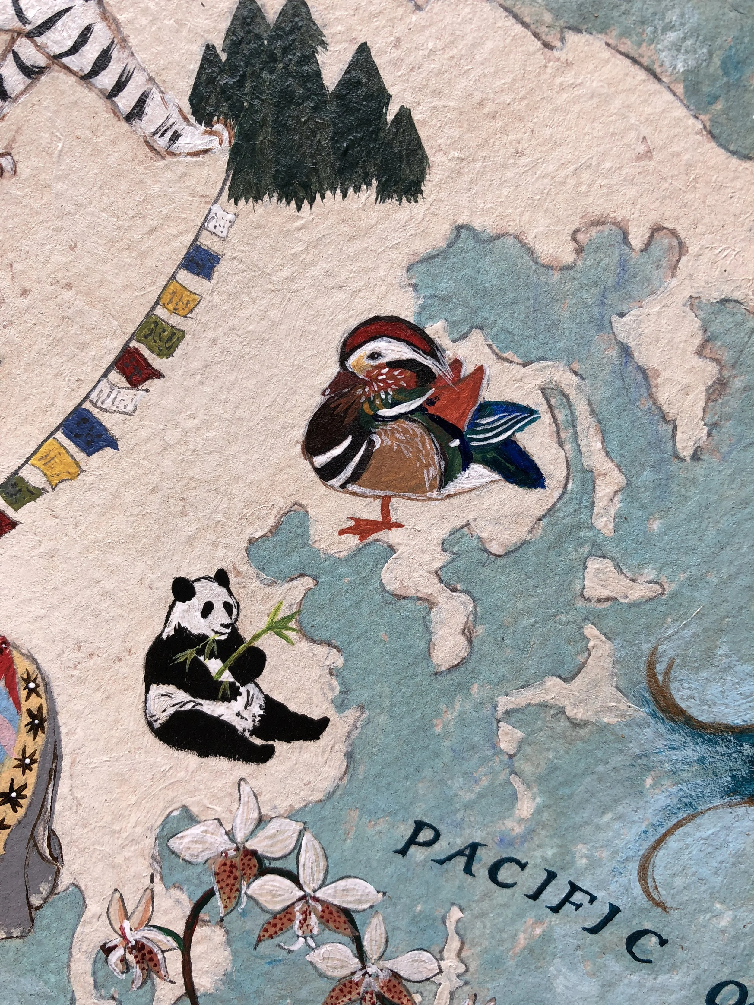 Nightfall on the Moor Wallpaper Mural — Rebecca Rebouché