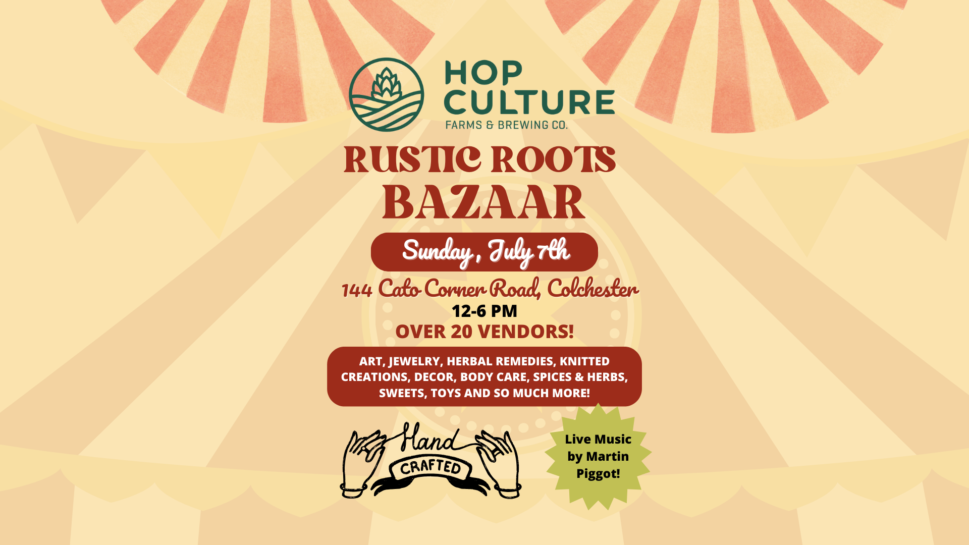 Rustic Roots Bazaar — Hopculture