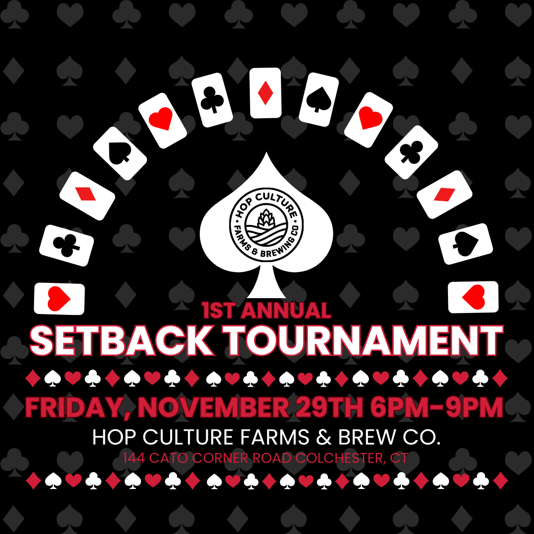 1st Annual Setback Tournament *free entry* — Hopculture