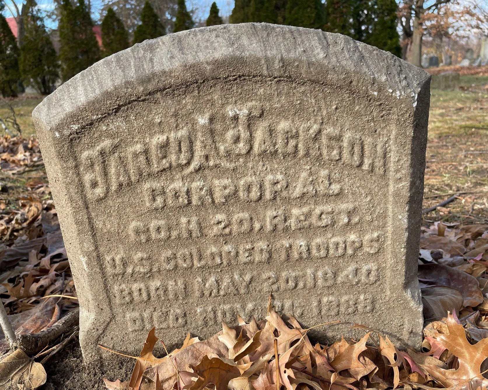 African-American Ancestral Burial Ground at Vale Cemetery — Black ...