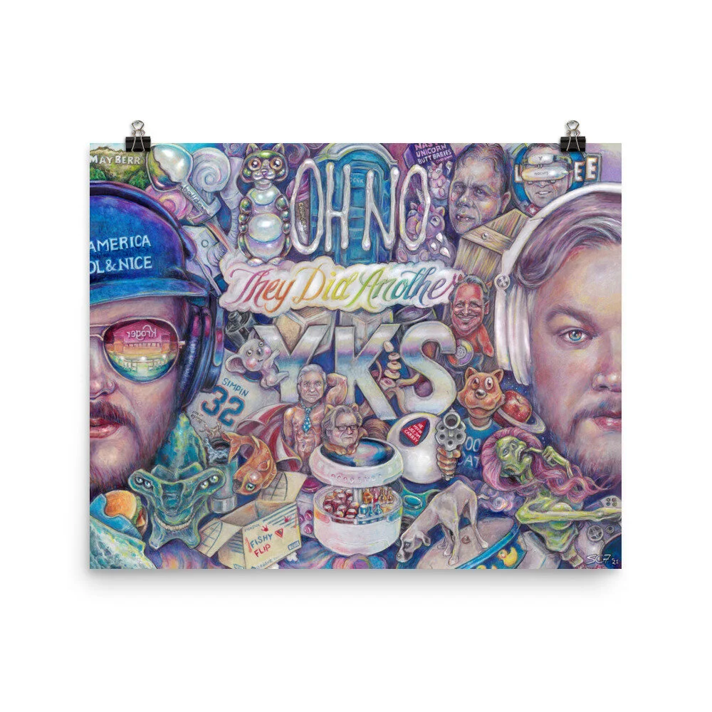 YKS 20" x 16" poster (full bleed) — Sarah Ferber