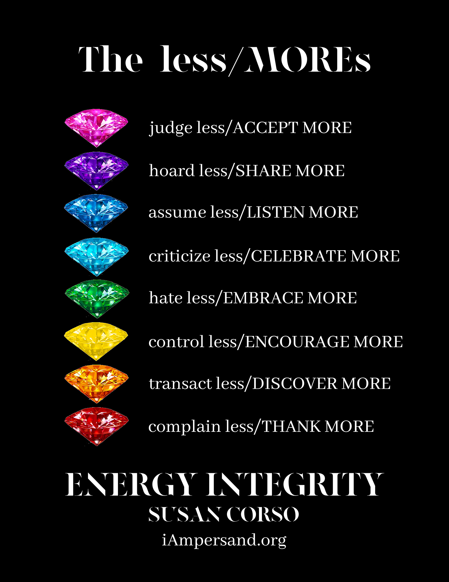 less/MORE Download — Susan Corso