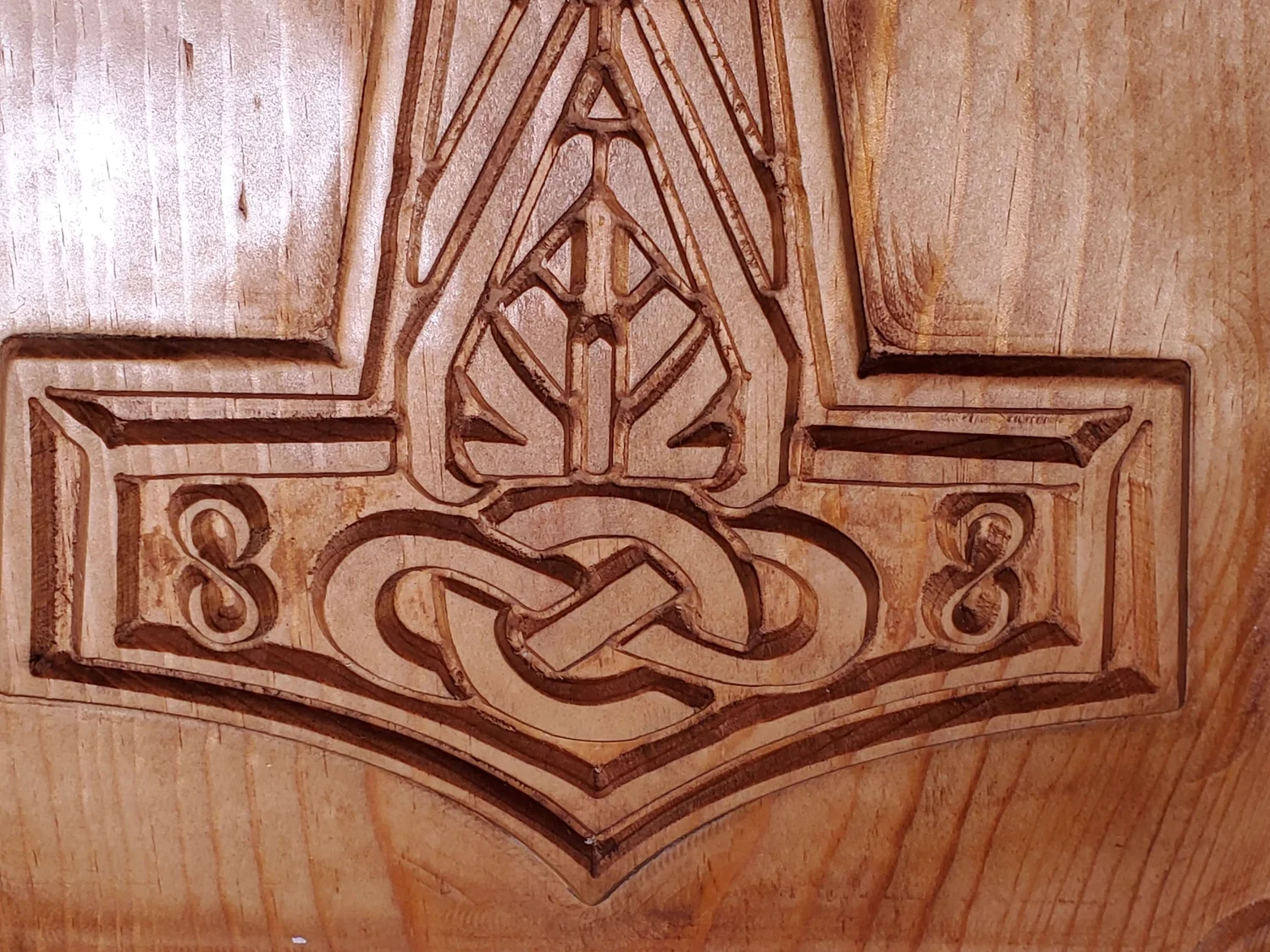 Thor Wood Carving Designs