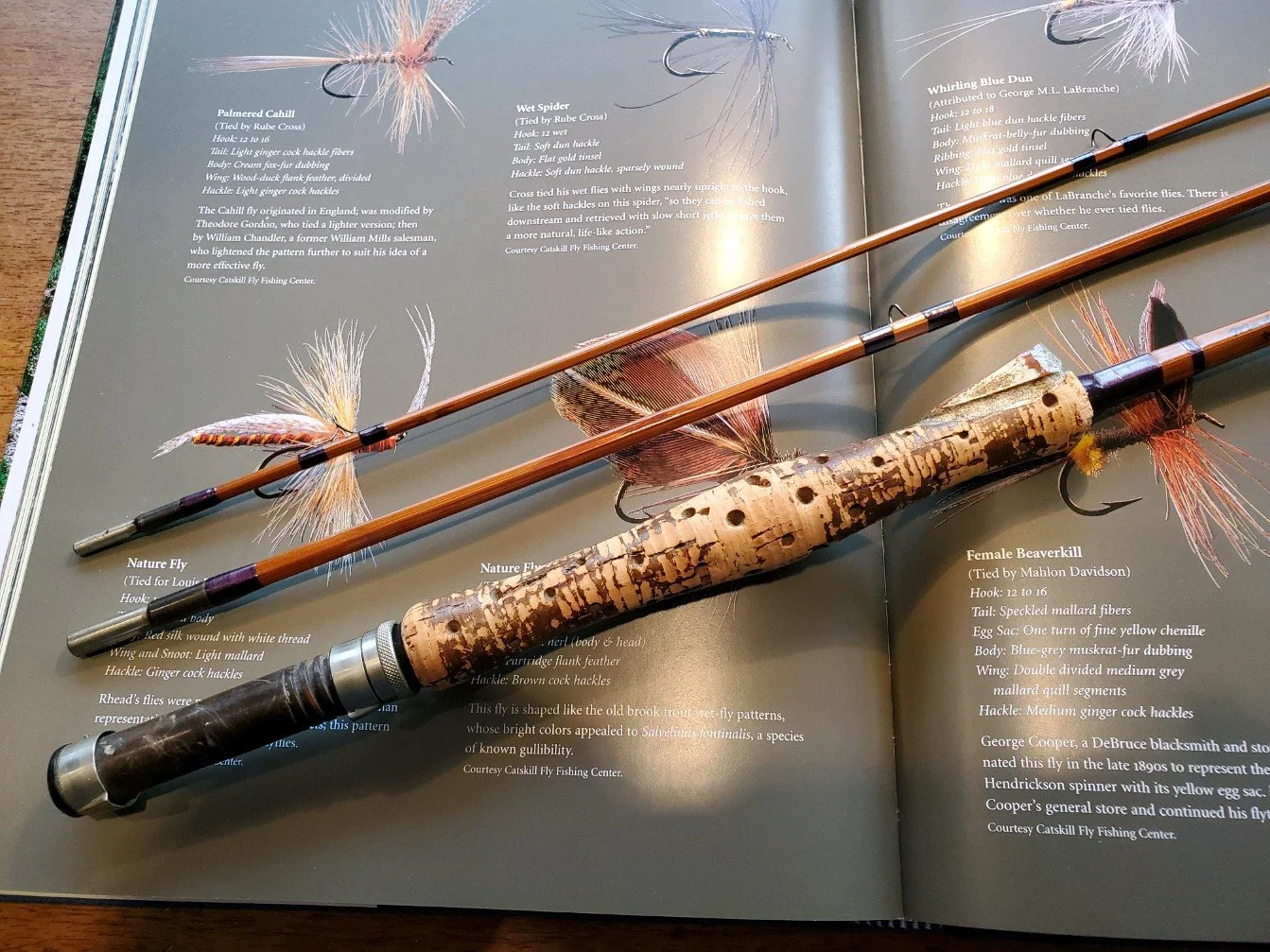 Heddon "Marvin Hedge" Bamboo Fly Rod, 3/1, 8ft. 4in. #335 Medium Weight ...