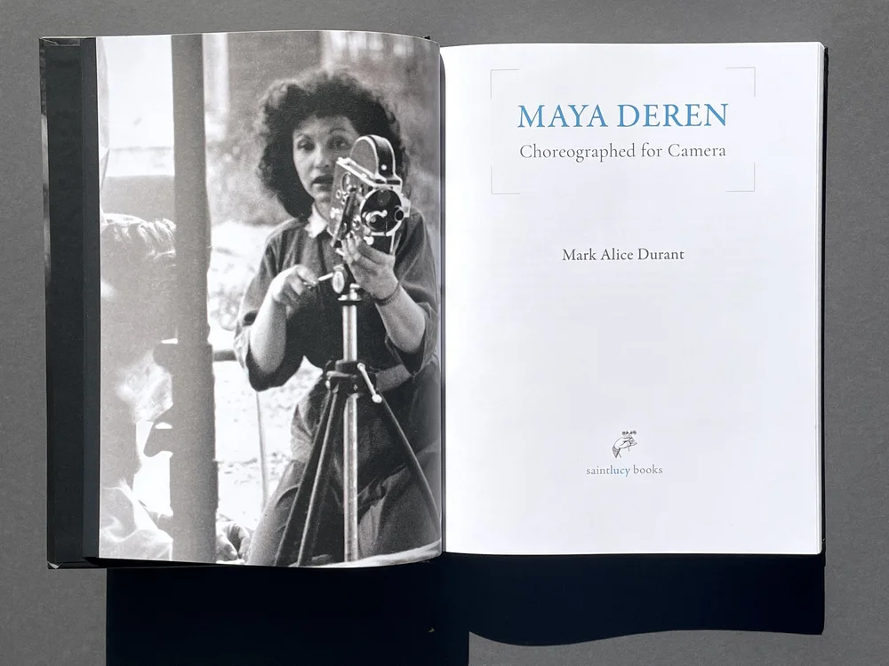 Maya Deren, Choreographed for Camera — Saint Lucy Books