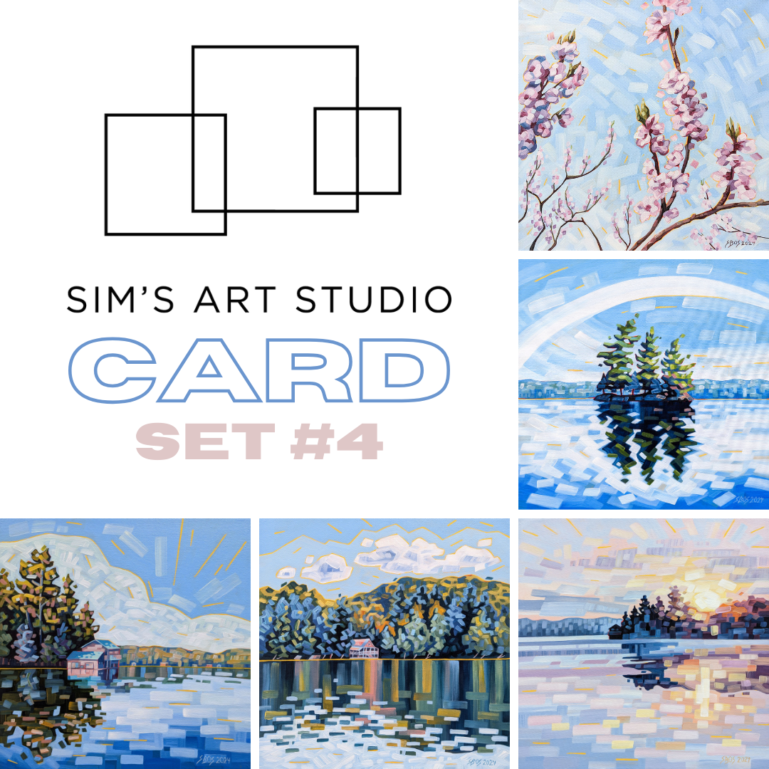 Square Cards, Set #4 — Sim's Art Studio