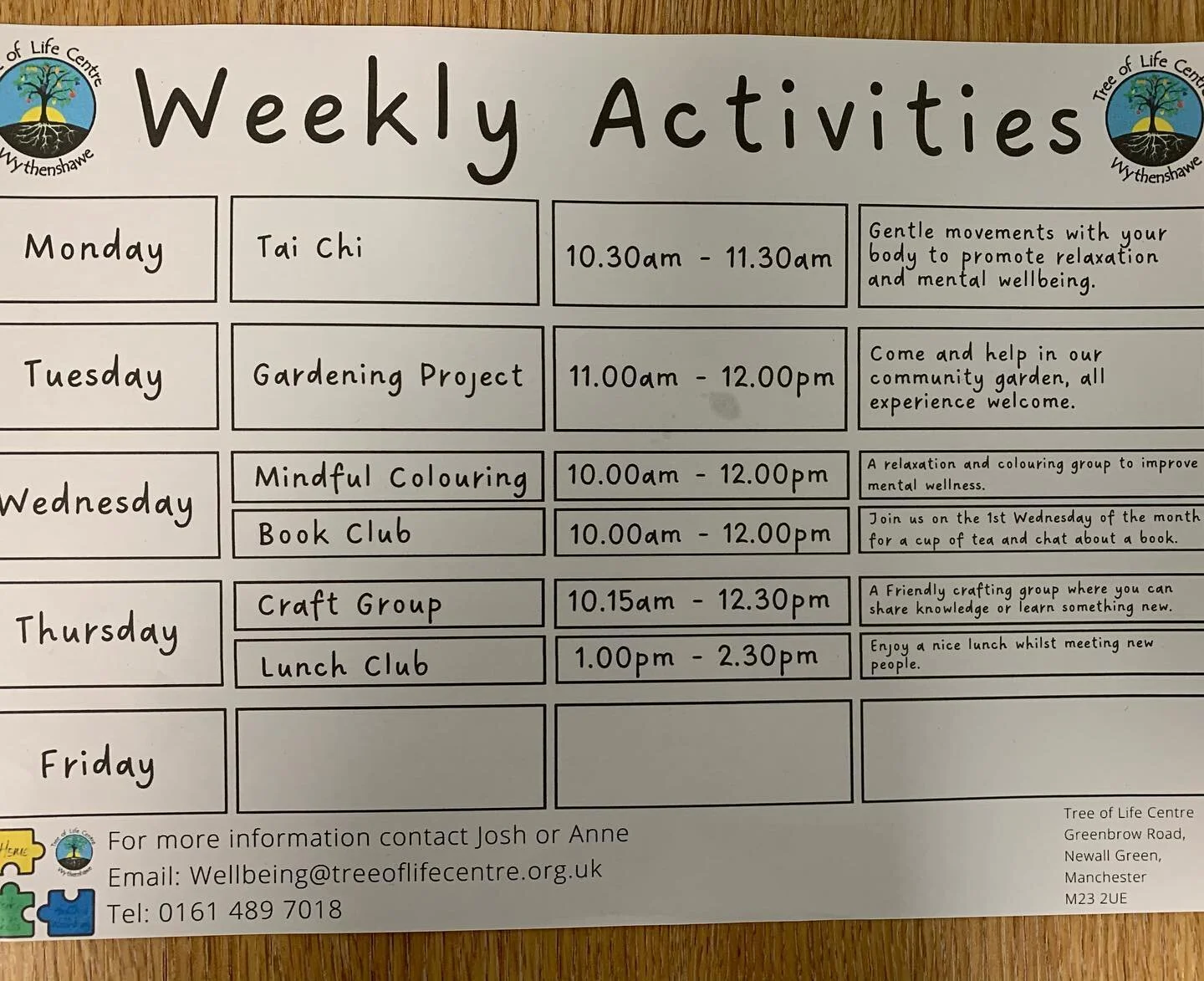 The Tree of Life Centre