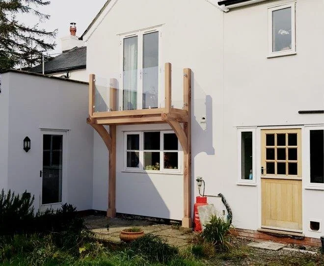 Bespoke, Handmade, Quality Oak Porches, Oak Balconies, Oak Bridges ...