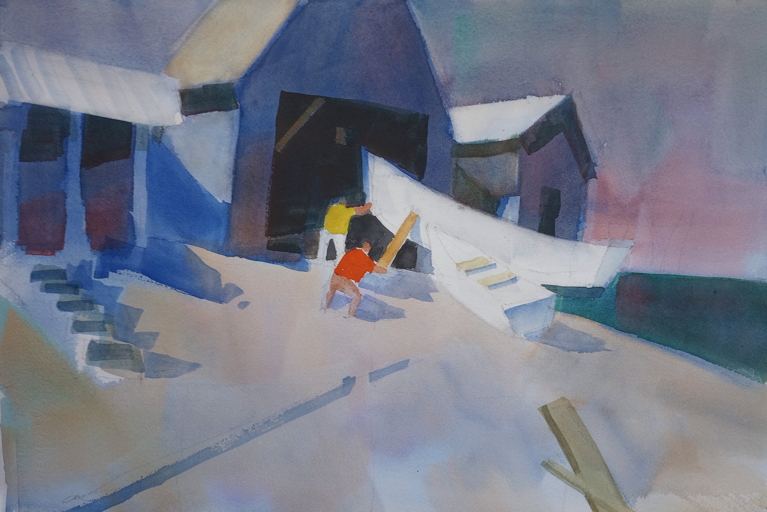 Hold 'Er Steady — Frank Webb Art Studio