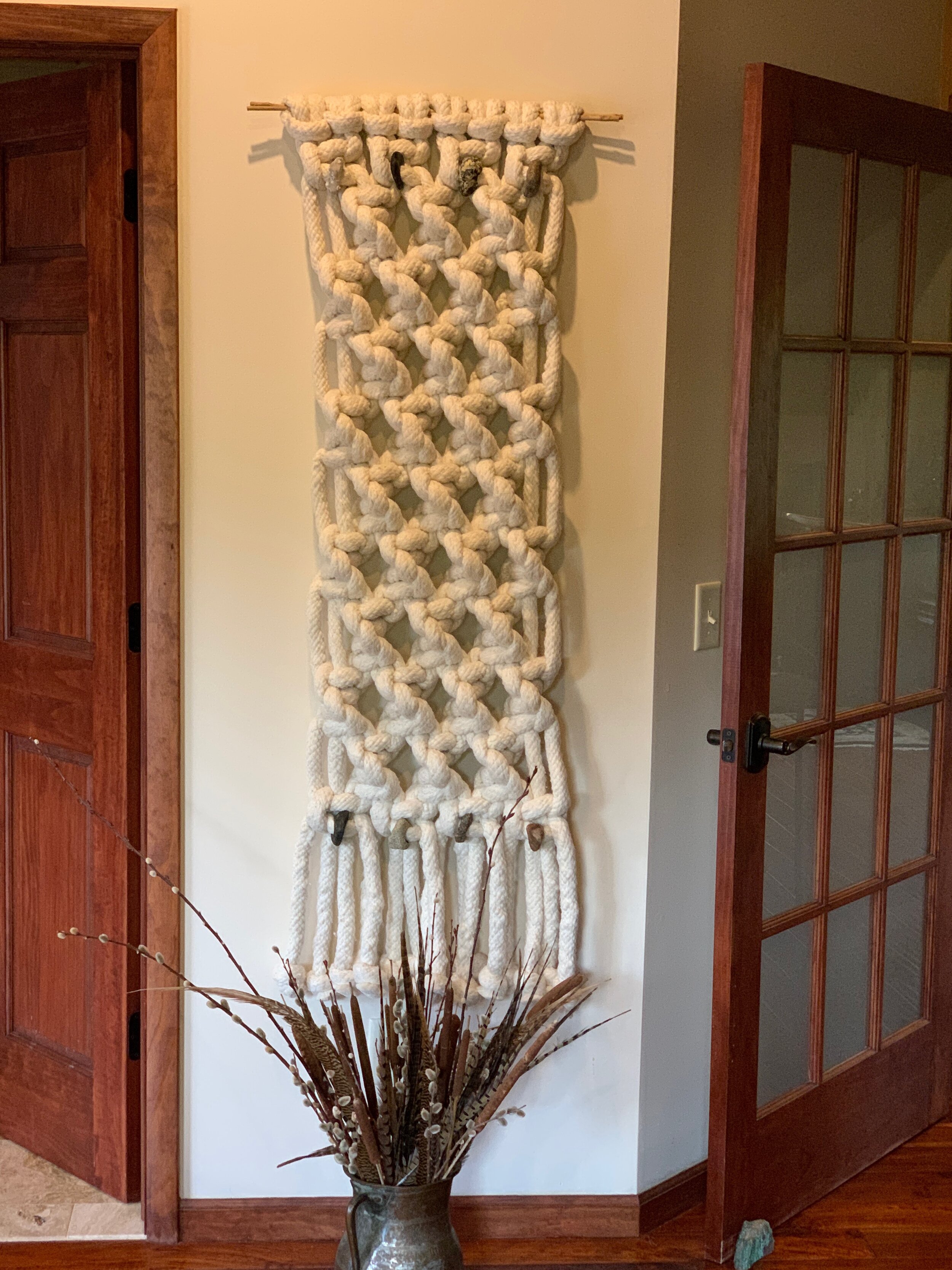 Plaited Lines - Cotton — Earthworks Macrame