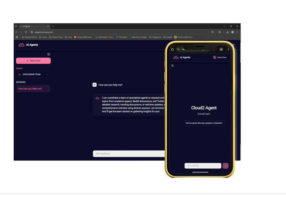 AI Control Room — cloud2