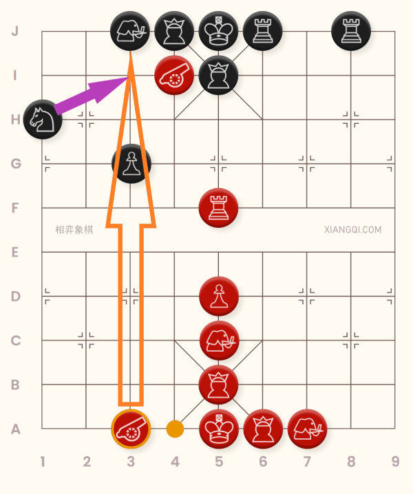Xiangqi Strategy - Capturing with a checkmate threat — Xiangqi.com
