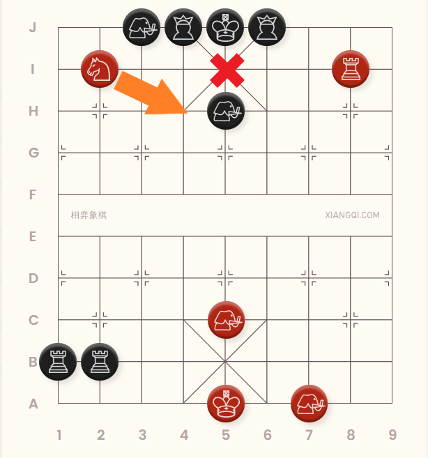 Xiangqi Checkmate Strategy - The Golden Hooked Horse Checkmate ...