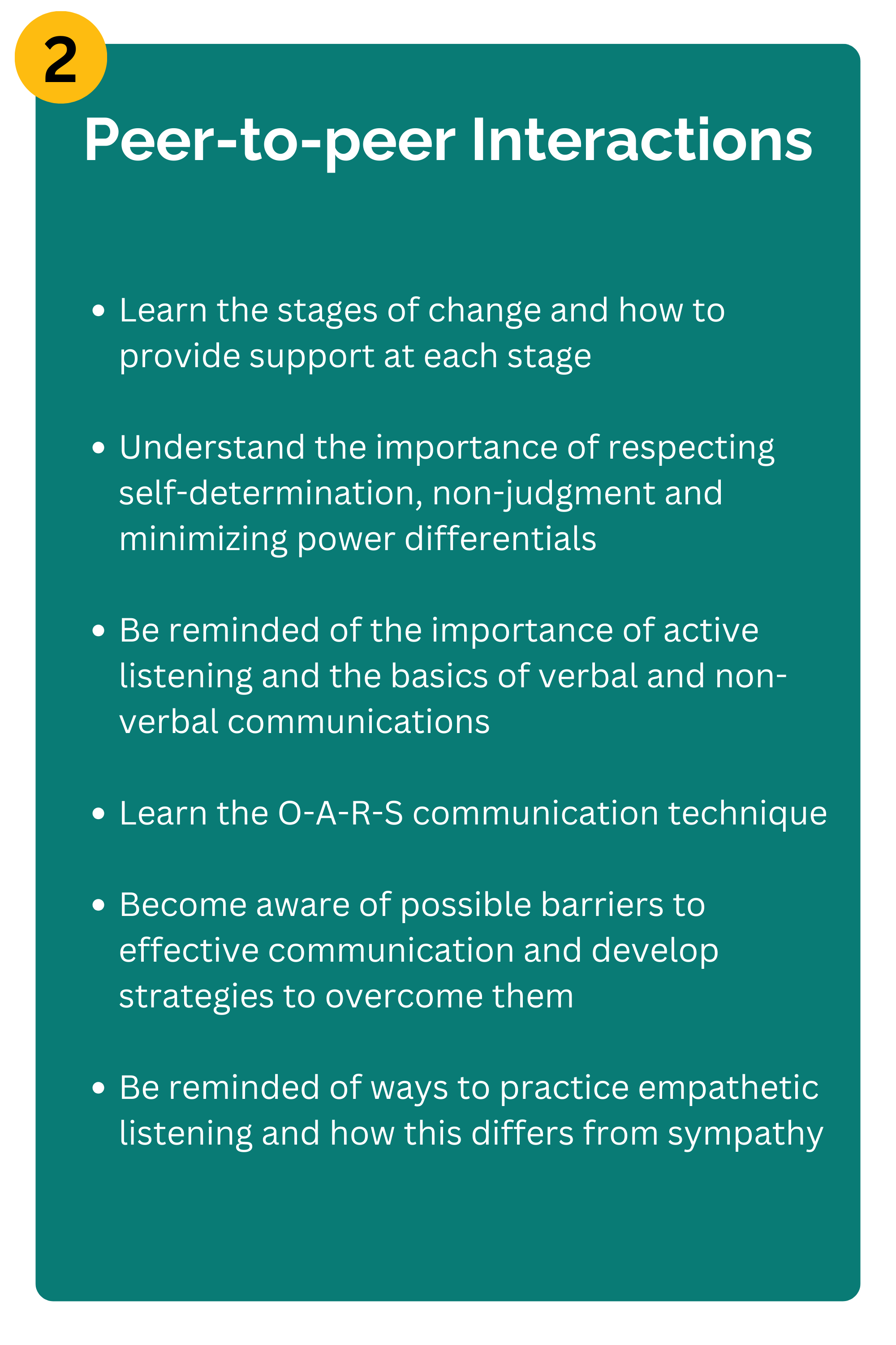 Transform your lived experience into powerful support for others ...