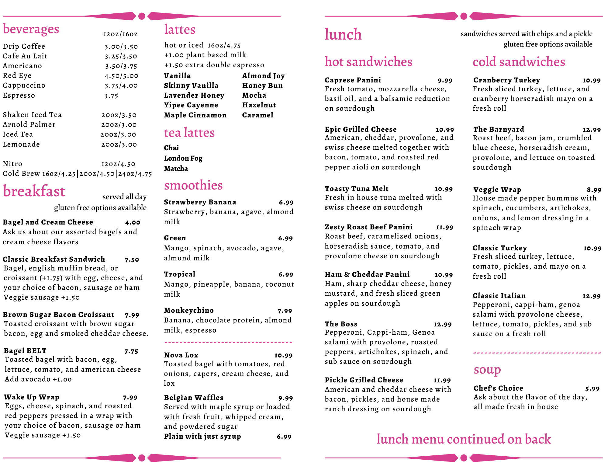 The Cafe — The Flour Girl