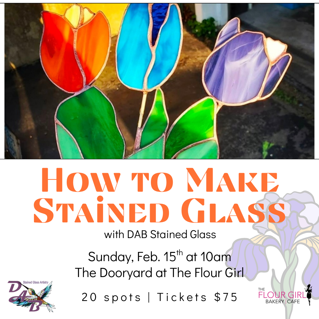 How to Make Stained Glass with DAB Stained Glass — The Flour Girl