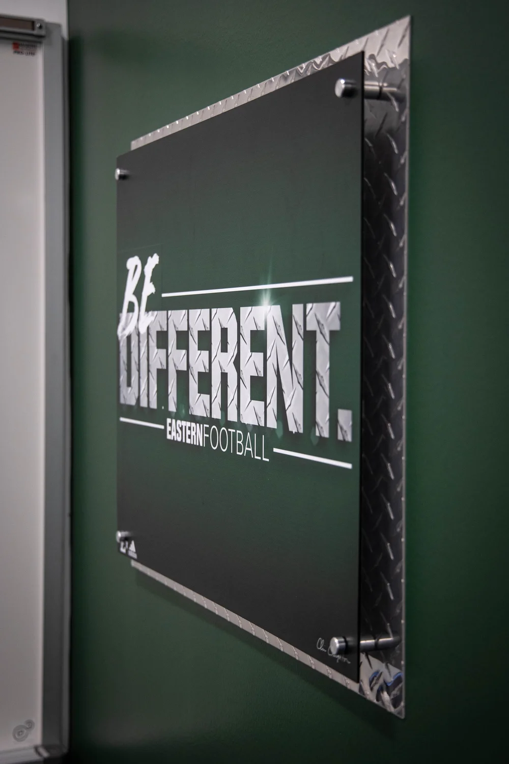 Be Different Signs for Eastern Michigan Football | MAD Creative Concepts