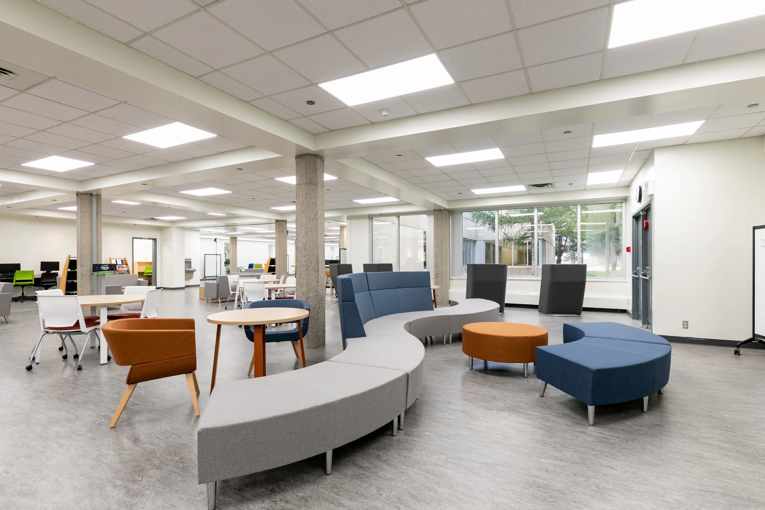 Buchanan Library, Lethbridge College | HBI Office Furniture