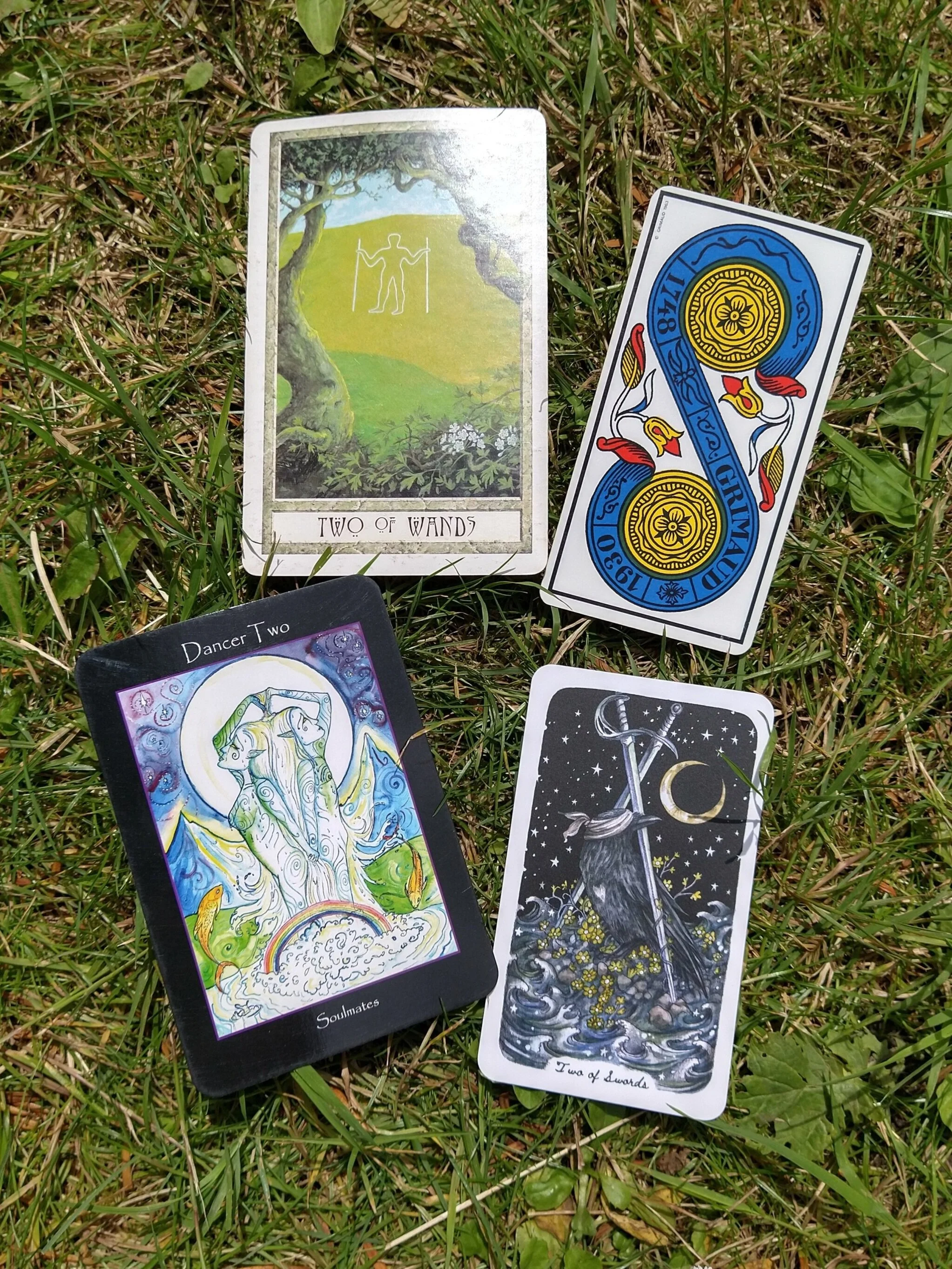 The Tarot Twos; division and union — StarLys Tarot and Astrology