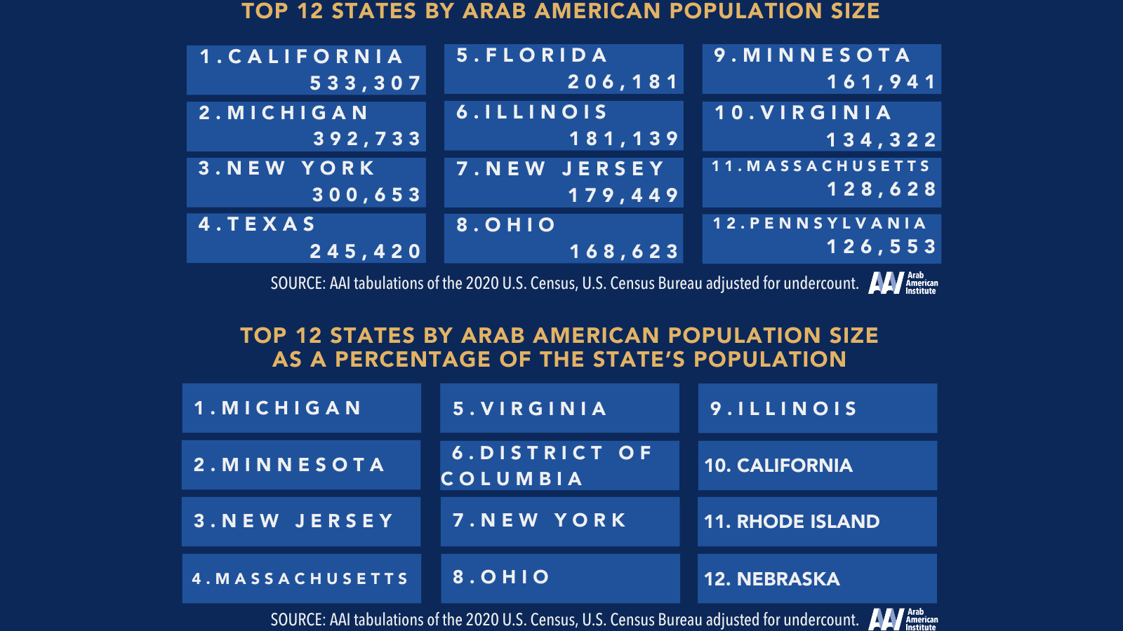 Demographics — Arab American Institute