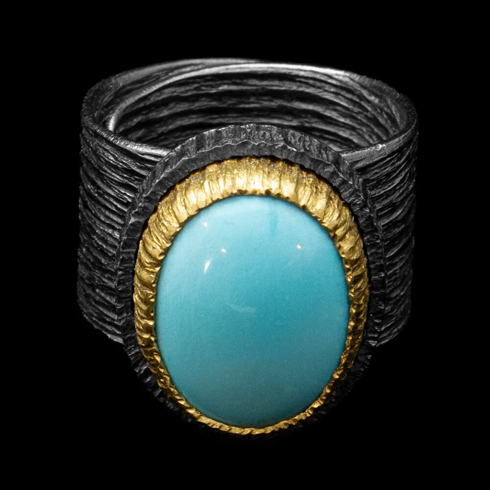 Bronzite Twig Ring — Judith Kinghorn Design