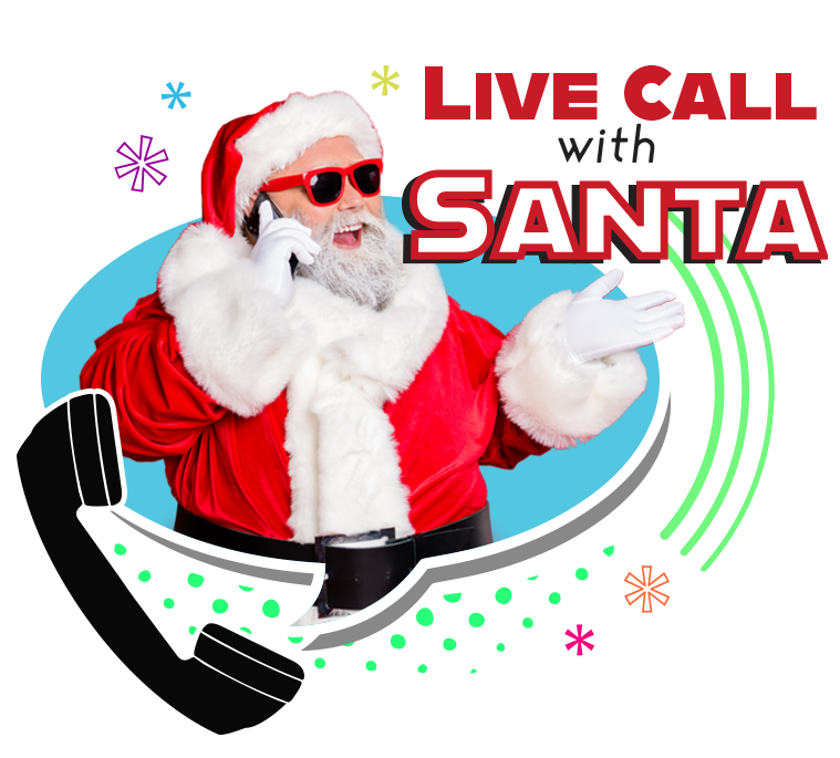 Live Personalized Phone Calls from Santa Speaking LIVE | Phone Calls ...