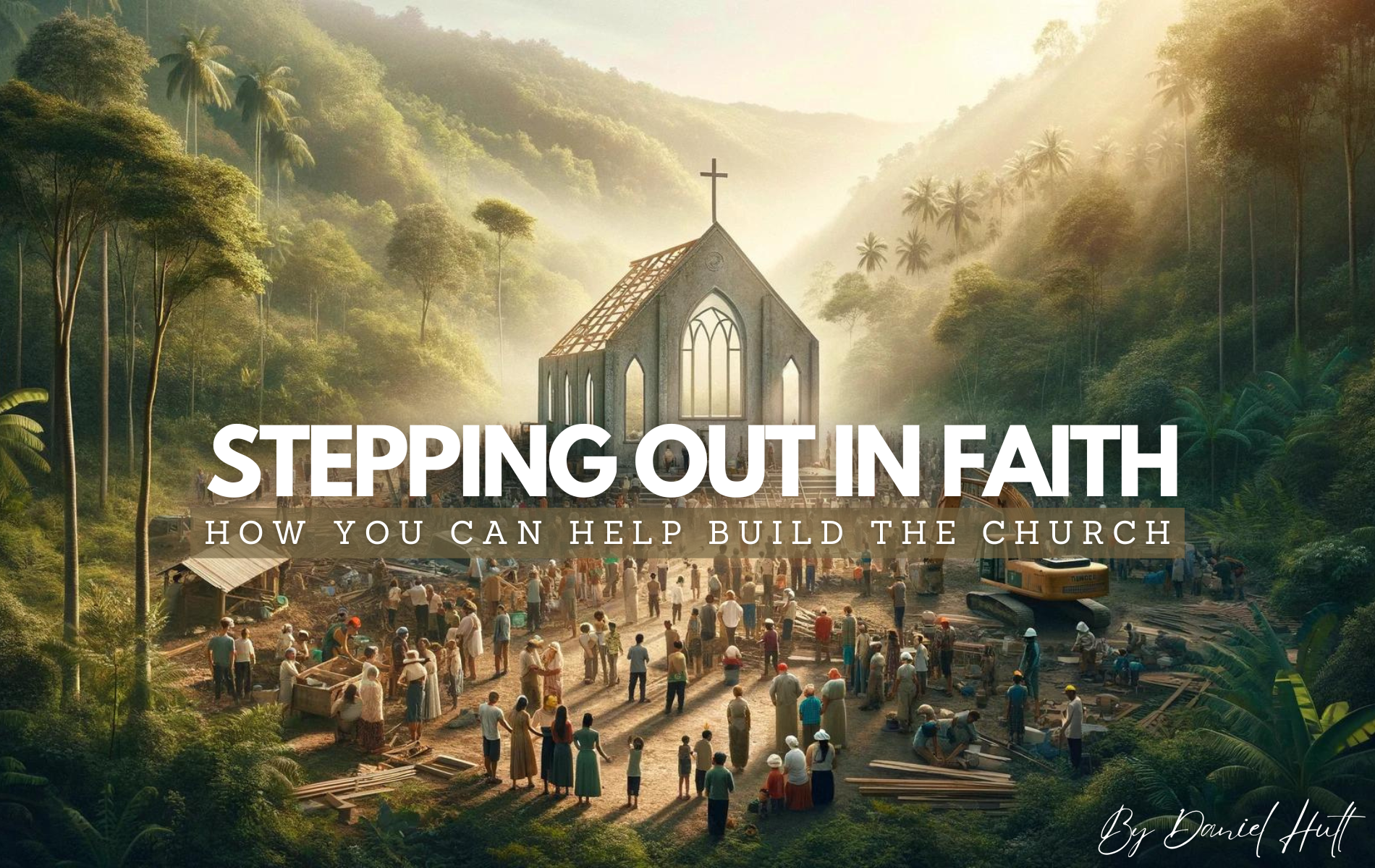 Stepping Out In Faith: How You Can Help Build The Church — The Shepherd ...