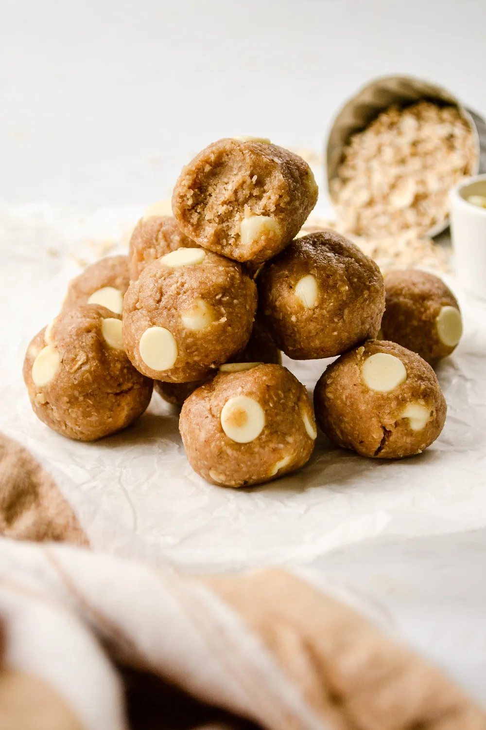 White Chocolate Cookie Dough Bites — Nuts To You Nut Butter